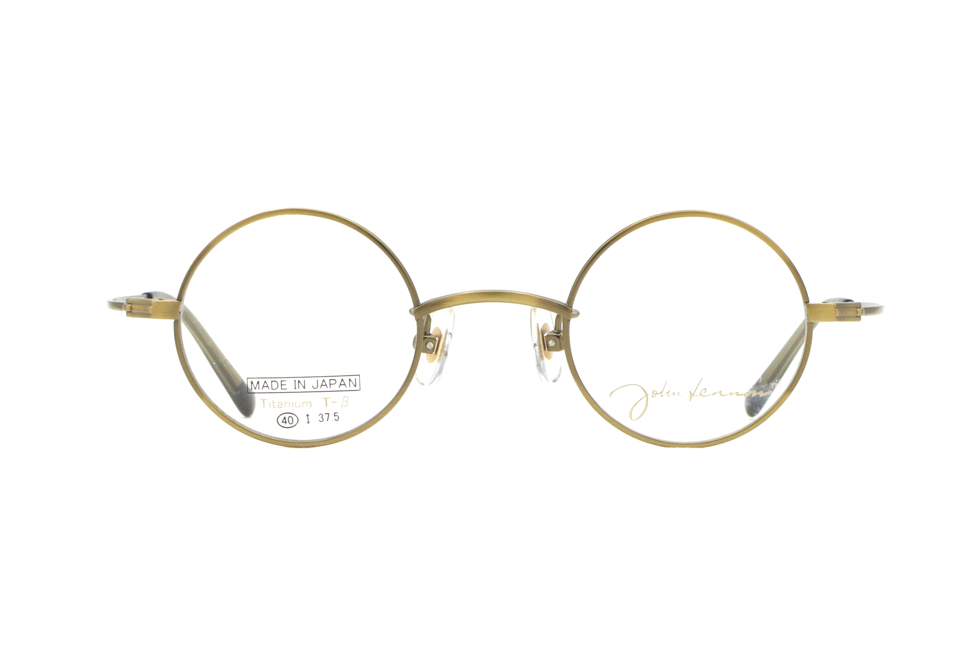 鯖江製】John Lennon(ジョンレノン) JL 1124-3アンティークゴールド(40