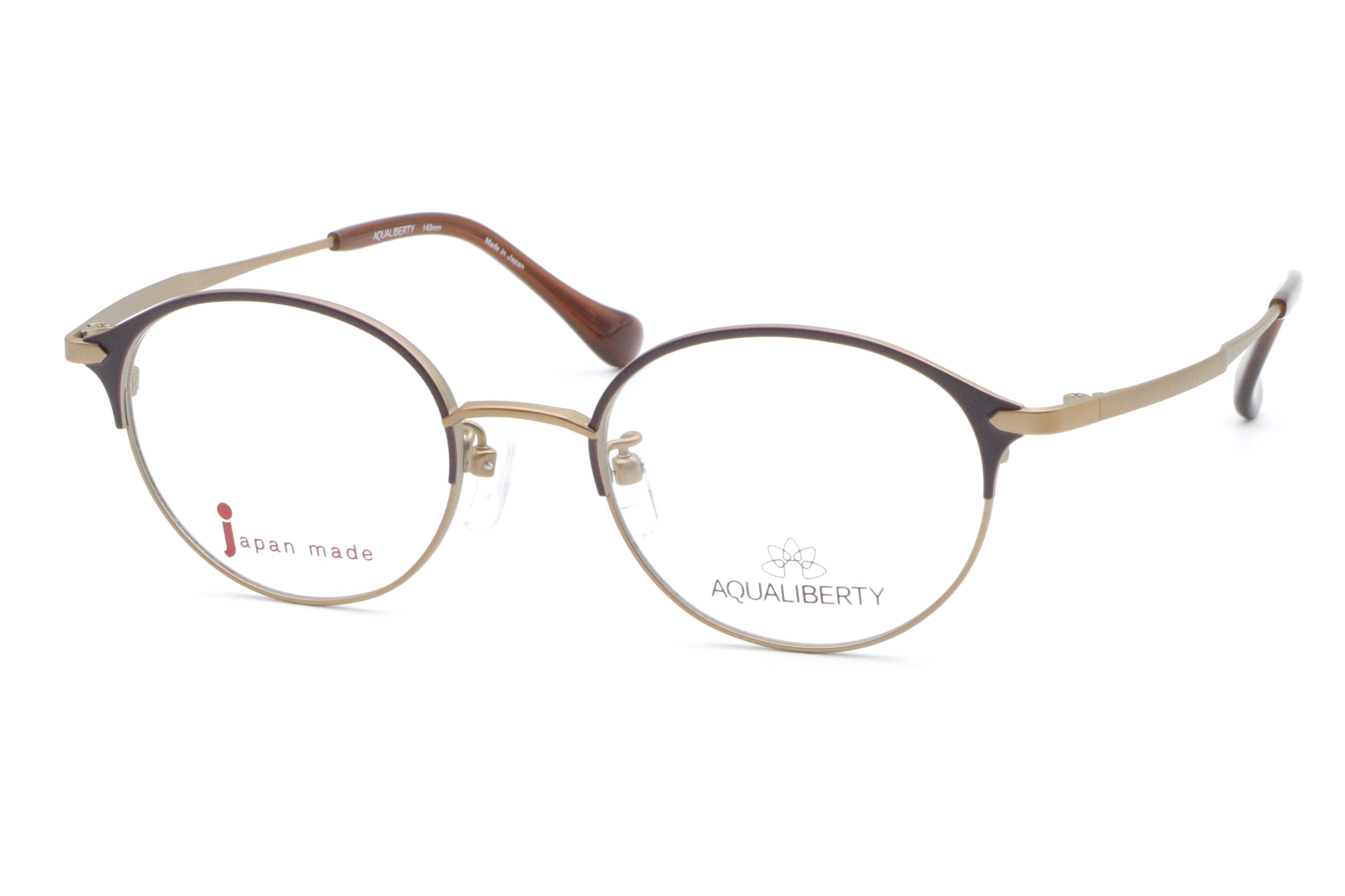 鯖江製】AQUALIBERTY(アクアリバティ) AQ 22523-BRブラウン(48) – 武田