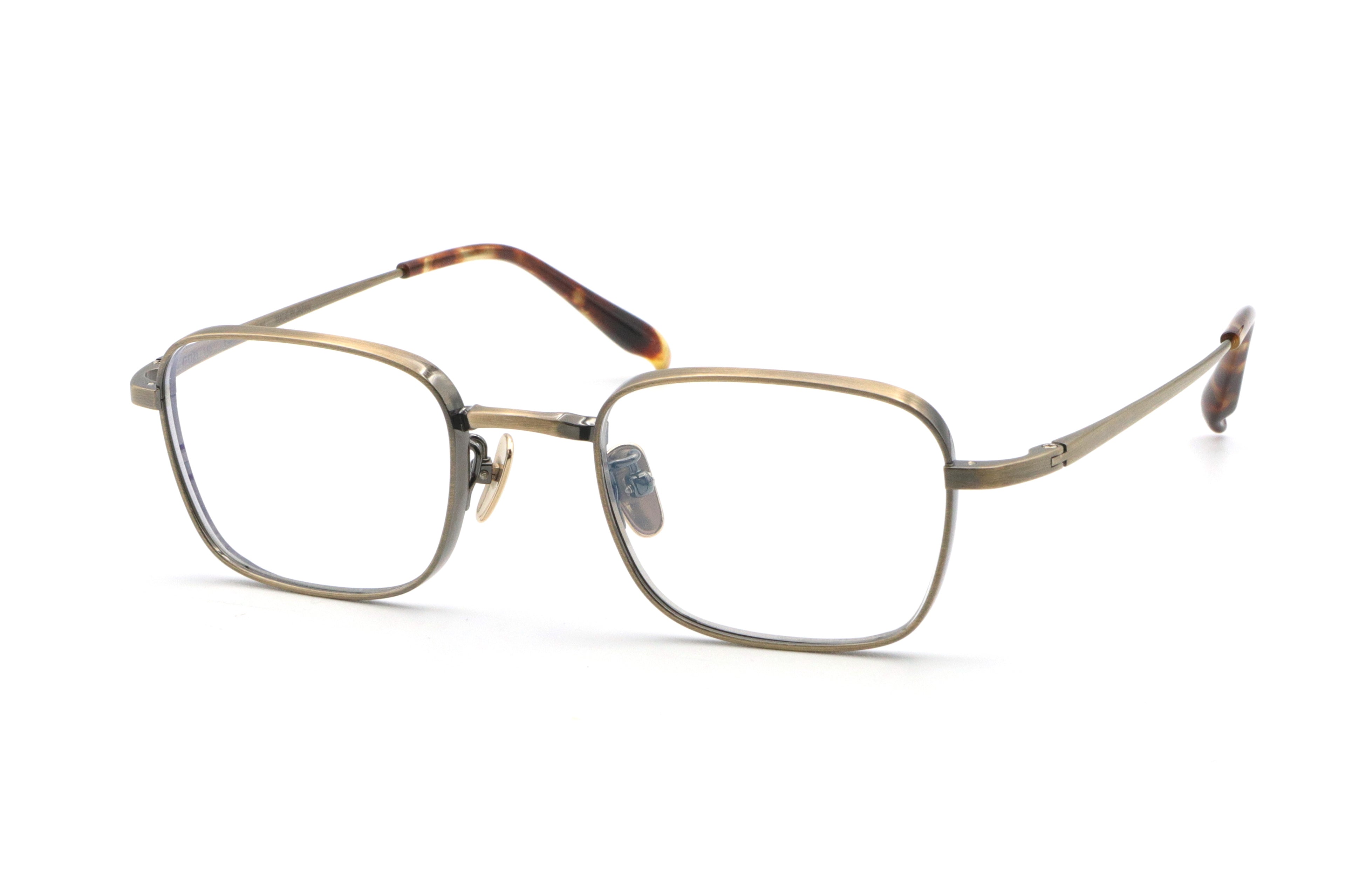 TITANOS×FACTORY900(チタノス×ファクトリー900) MF 004-01アンティークゴールド(47) – 武田メガネオンラインショップ