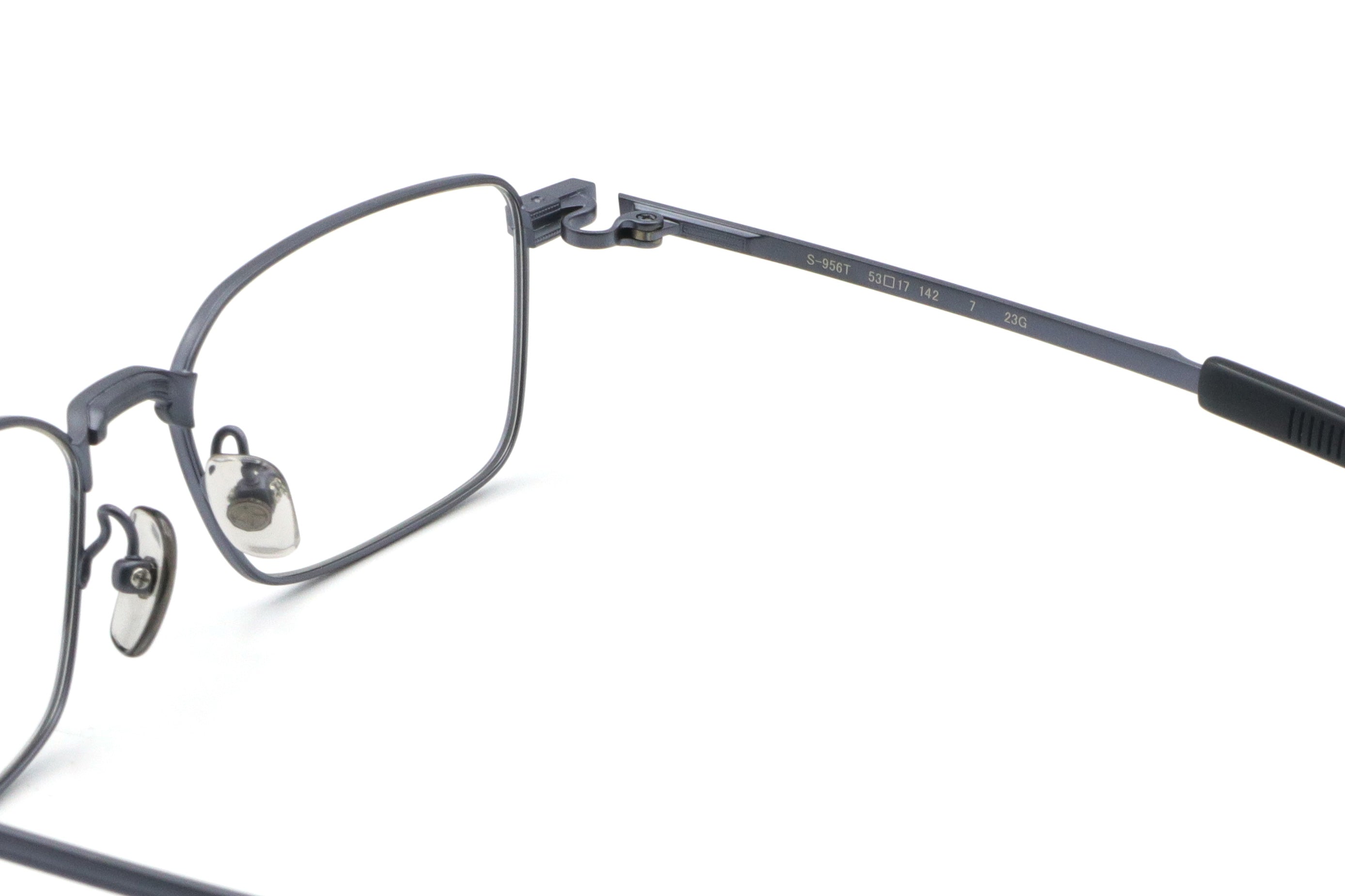 999.9(フォーナインズ) S-956T-7ブルーマット(53) – 武田メガネオンラインショップ