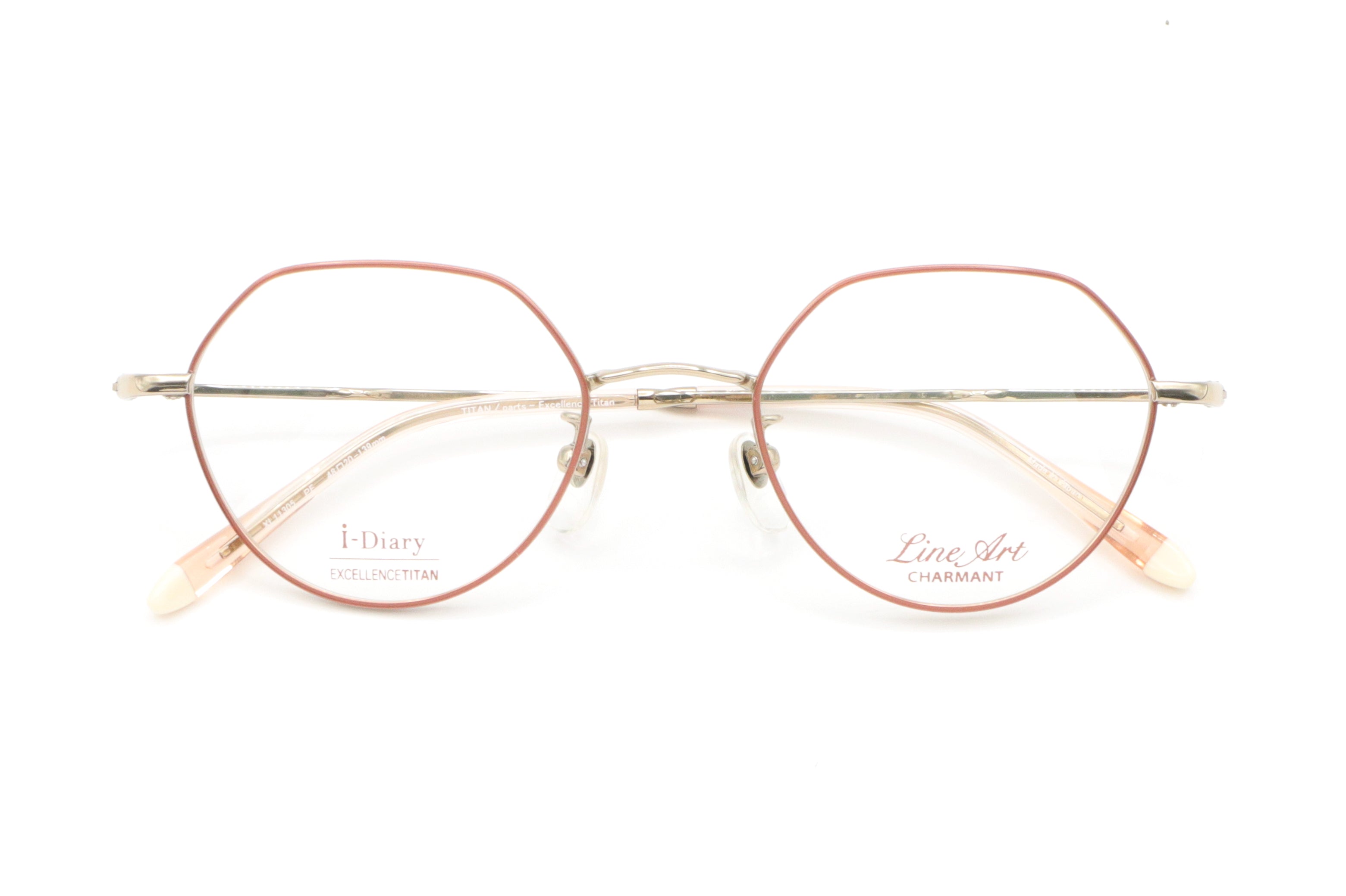 Line Art(ラインアート) XL 11305-PEピーチ(48) – 武田メガネオンラインショップ