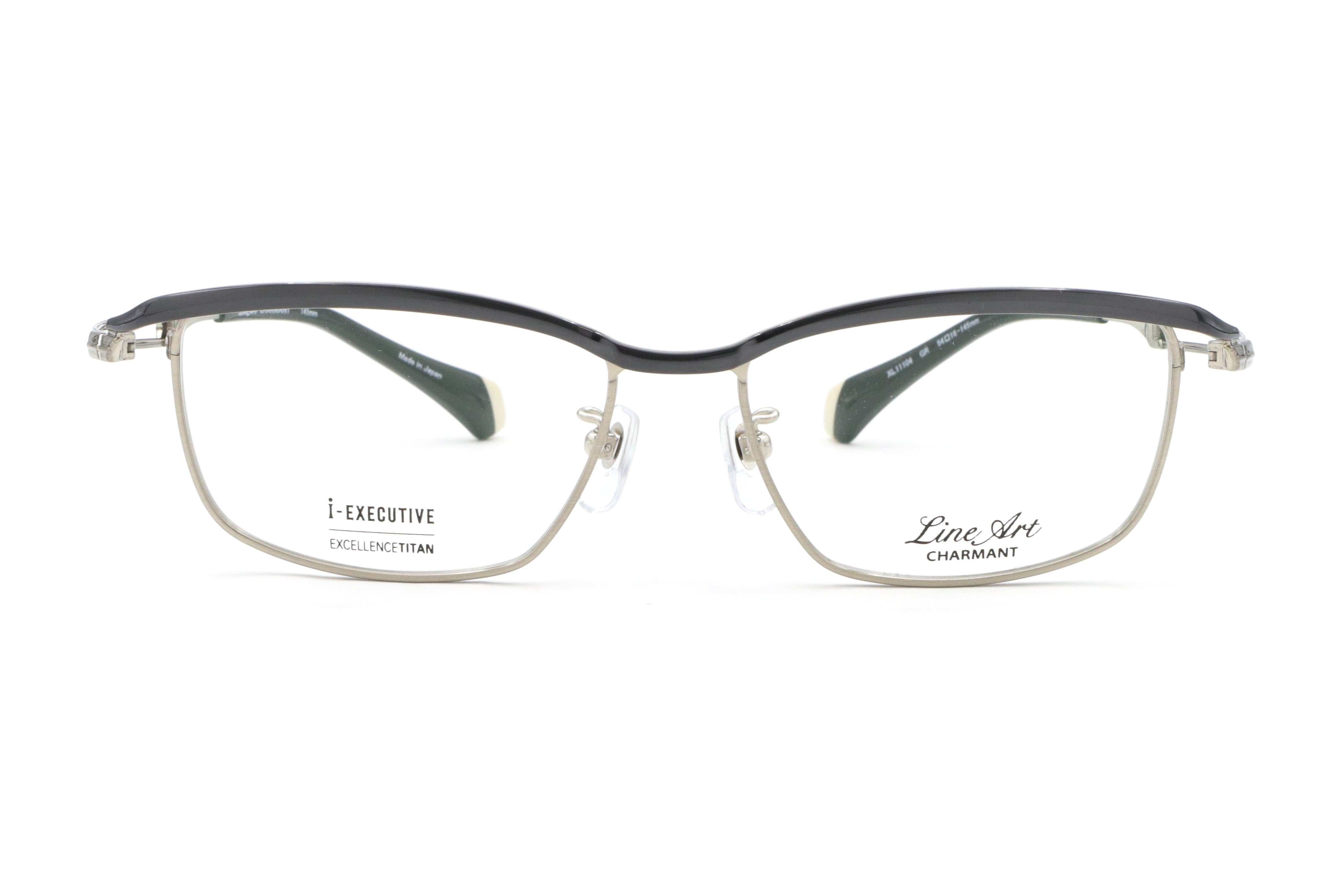 Line Art(ラインアート) XL 11104-GRグレー(54) – 武田メガネオンラインショップ