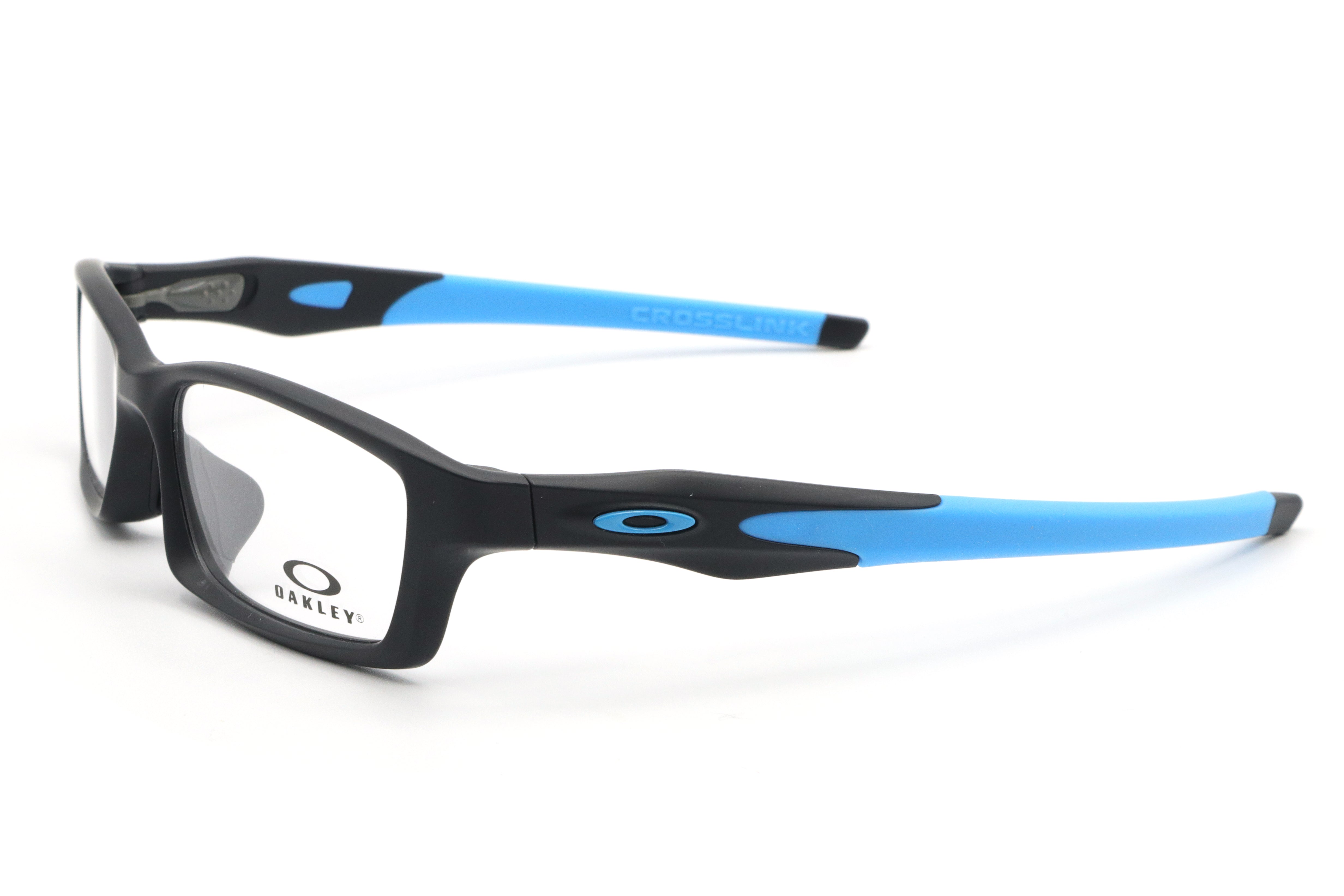 OAKLEY CROSSLINK(オークリークロスリンク) OX 8118-01サテンブラック/ブルー(56) – 武田メガネオンラインショップ
