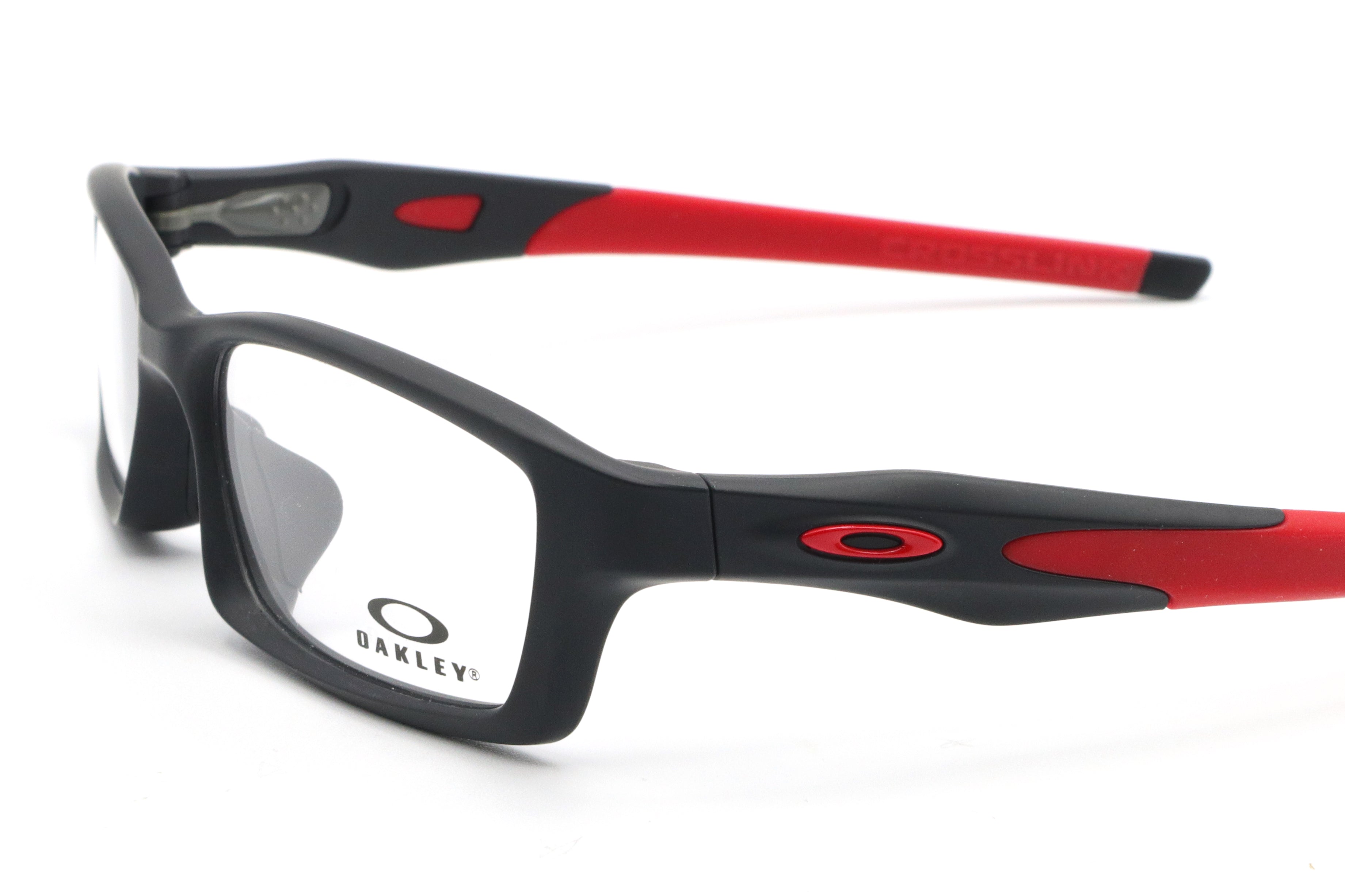 OAKLEY CROSSLINK(オークリークロスリンク) OX 8118-04サテンブラック/レッド(56) – 武田メガネオンラインショップ