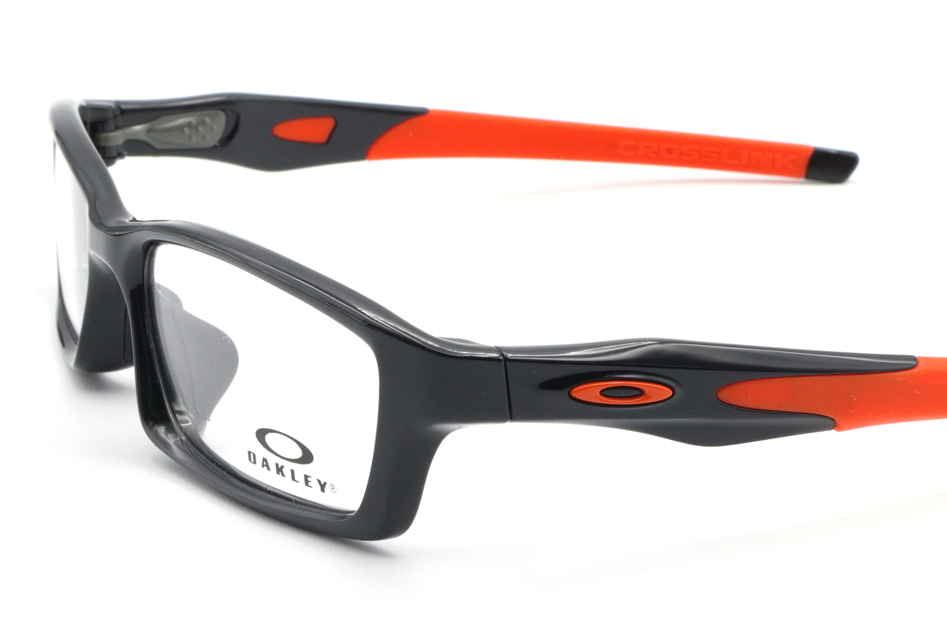 OAKLEY CROSSLINK(オークリークロスリンク) OX 8118-05ポリッシュブラック/オレンジ(56) – 武田メガネオンラインショップ
