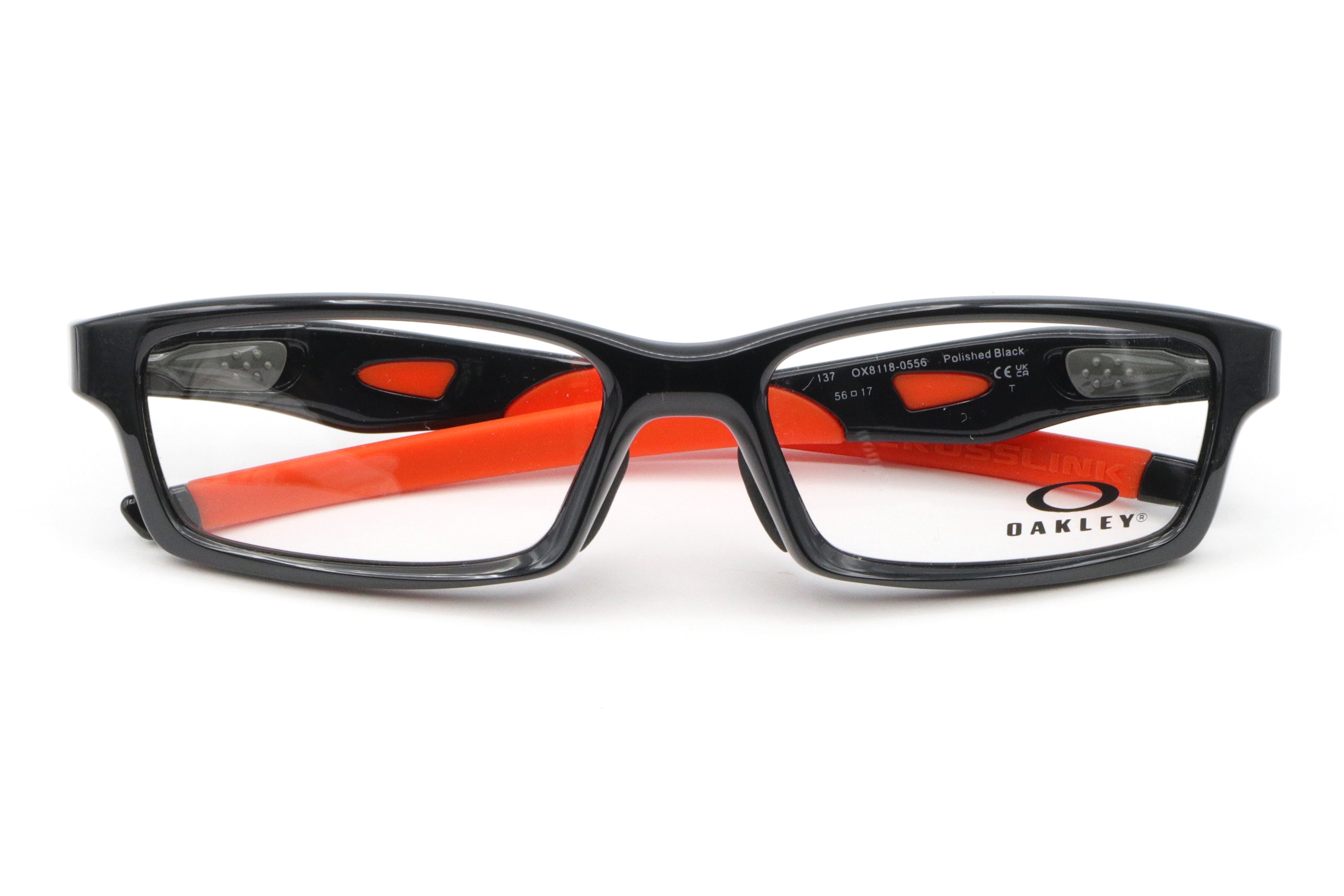 OAKLEY CROSSLINK(オークリークロスリンク) OX 8118-05ポリッシュブラック/オレンジ(56) – 武田メガネオンラインショップ