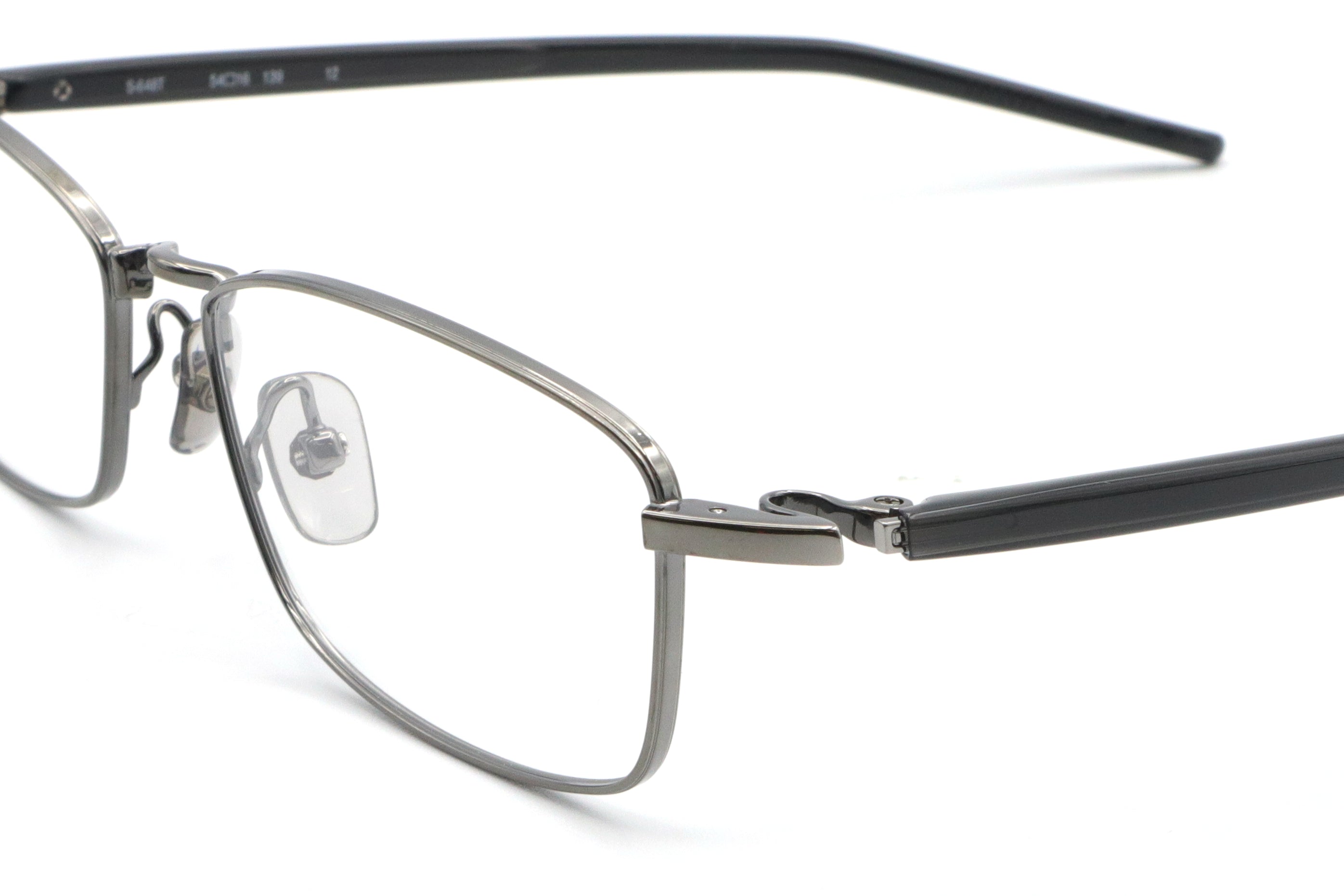 999.9(フォーナインズ) S-648T-12ガンメタリック(54) – 武田メガネオンラインショップ