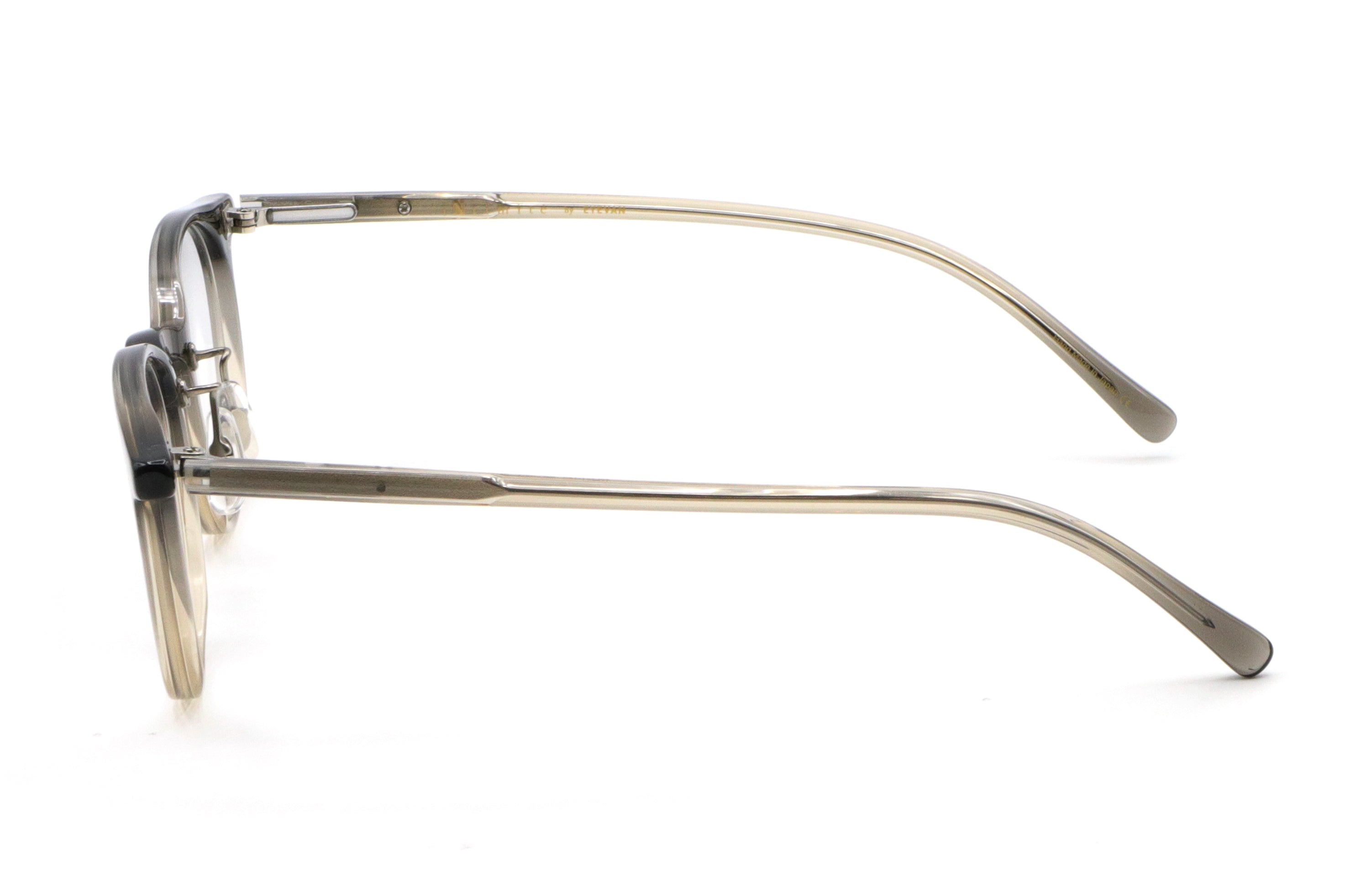 【鯖江製】iNtimite(アンティミテ) INE-2001-SMKHスモークハーフ(46) – 武田メガネオンラインショップ